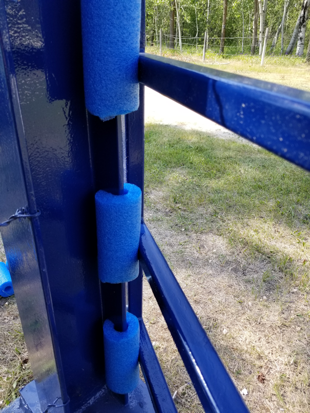 Adding gate bumpers | The Re-Farmer