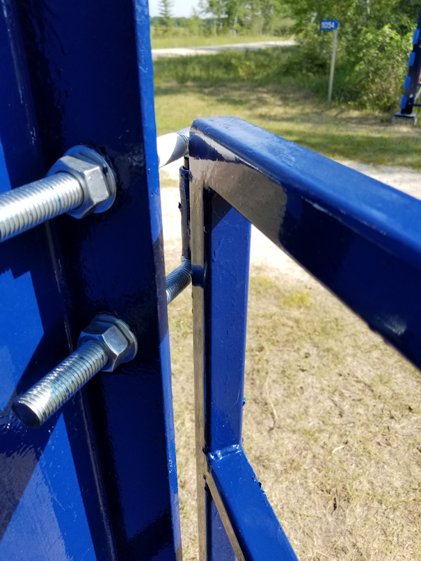 Adding gate bumpers | The Re-Farmer