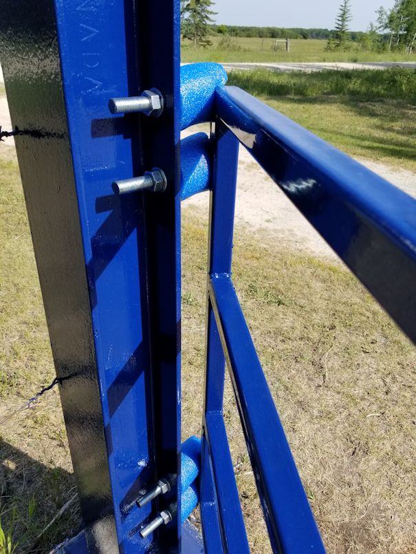 Adding gate bumpers | The Re-Farmer