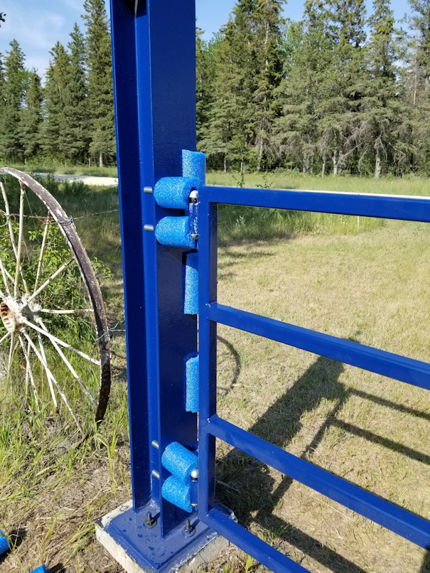 Adding gate bumpers | The Re-Farmer