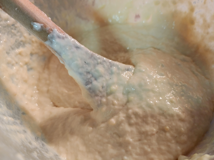 Making kluski; Polish drop noodles | The Re-Farmer